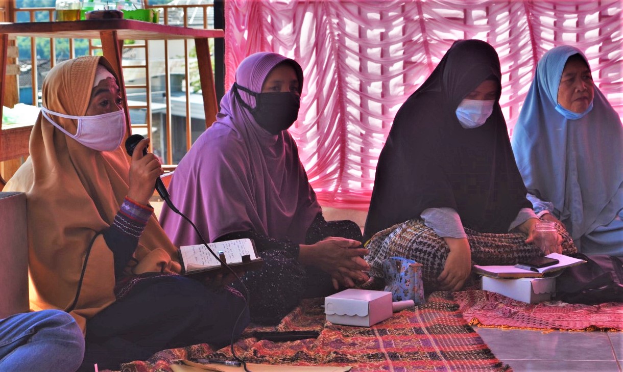 Perempuan Tangguh Bencana dari Lembah Sembalun Rinjani - KONSEPSI